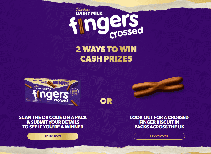 Cross Chocolate Fingers To Win! - PromoVeritas